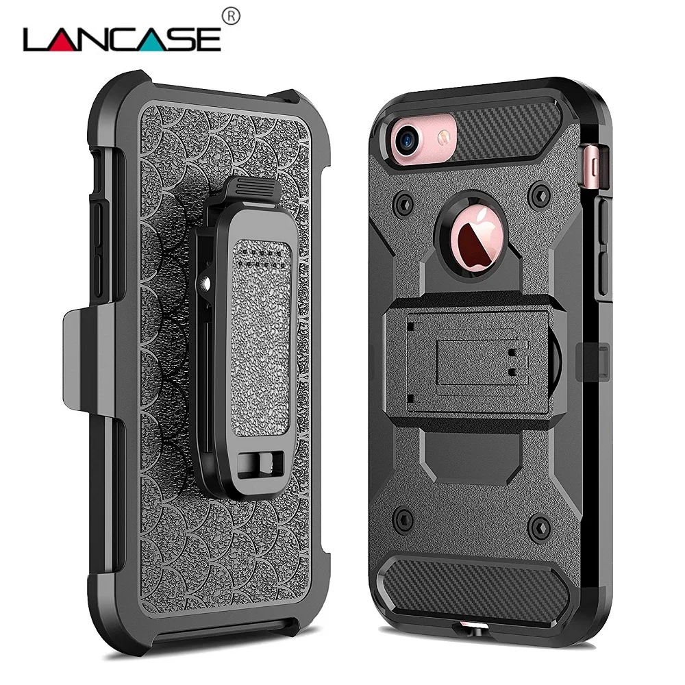 Lancase For Iphone 6 Case Belt Clip Armor Shockproof Case For Iphone 6