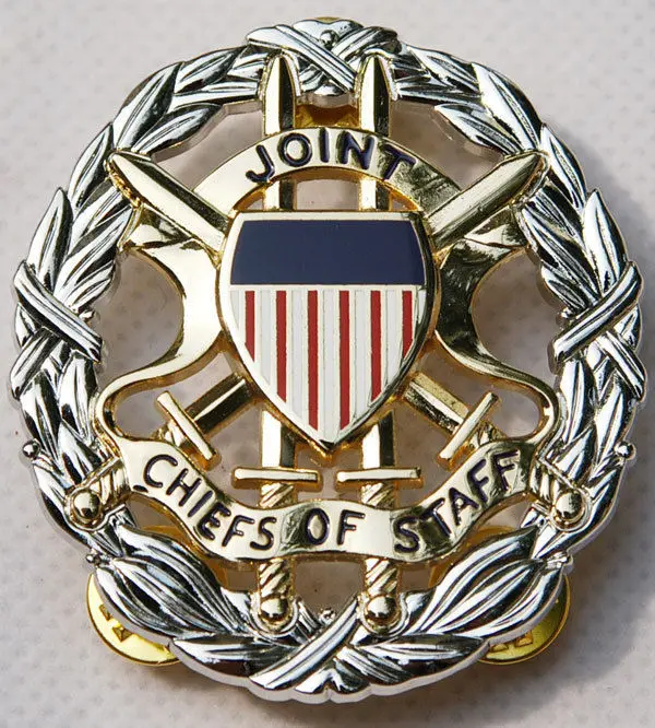 US Office of The Joint Chiefs of Staff Identification Metal Badge US114 ...