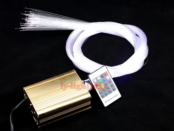 Diy Optic Fiber Light Kit Led Light Engine+optical Fibres Rgb Color ...