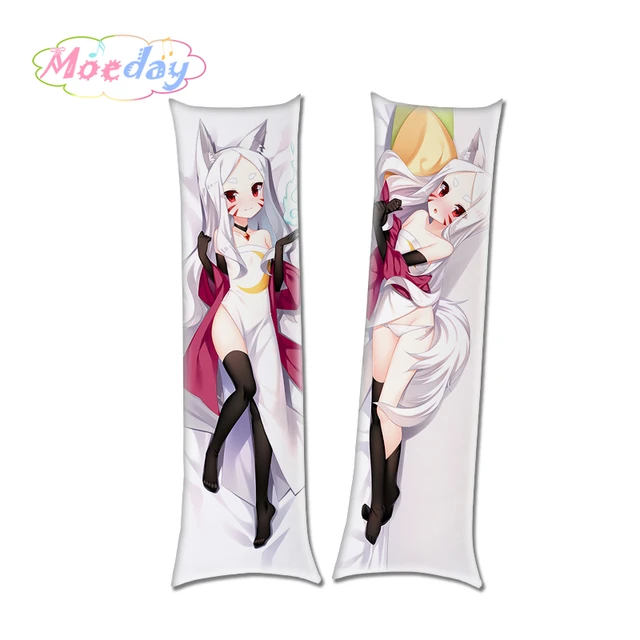 Shiro The Helpful Fox Senko-san Dakimakura Anime Body, 45% OFF