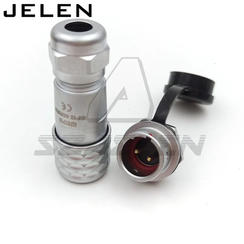 WEIPU SF12 series 2pin waterproof connector plugs and sockets, IP67 ...