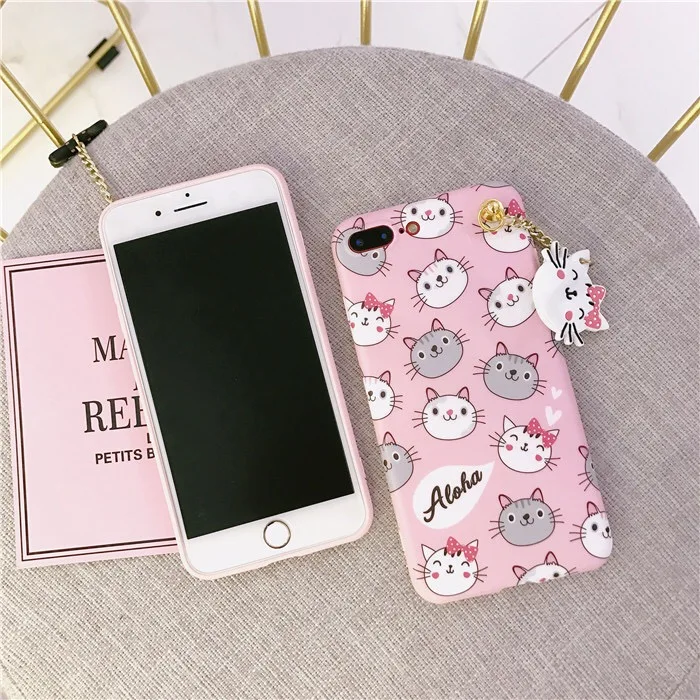 Cute Smile Bowknot Cat Cases For Oppo F1s Mobile Phone Back Covers For ...