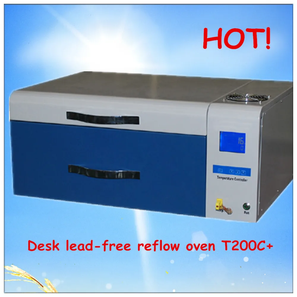 Lead free reflow oven with temperature testing T200C+|oven reflow|ovens ...