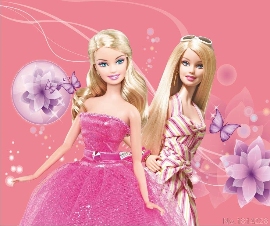 Barbie Background Pink Wallpaper