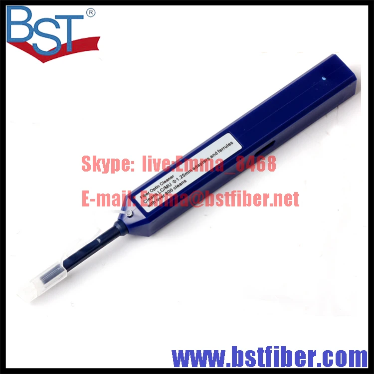 Fiber Optic Cleaner Pen For LC/MU 1.25mm One touch Optical Fiber ...