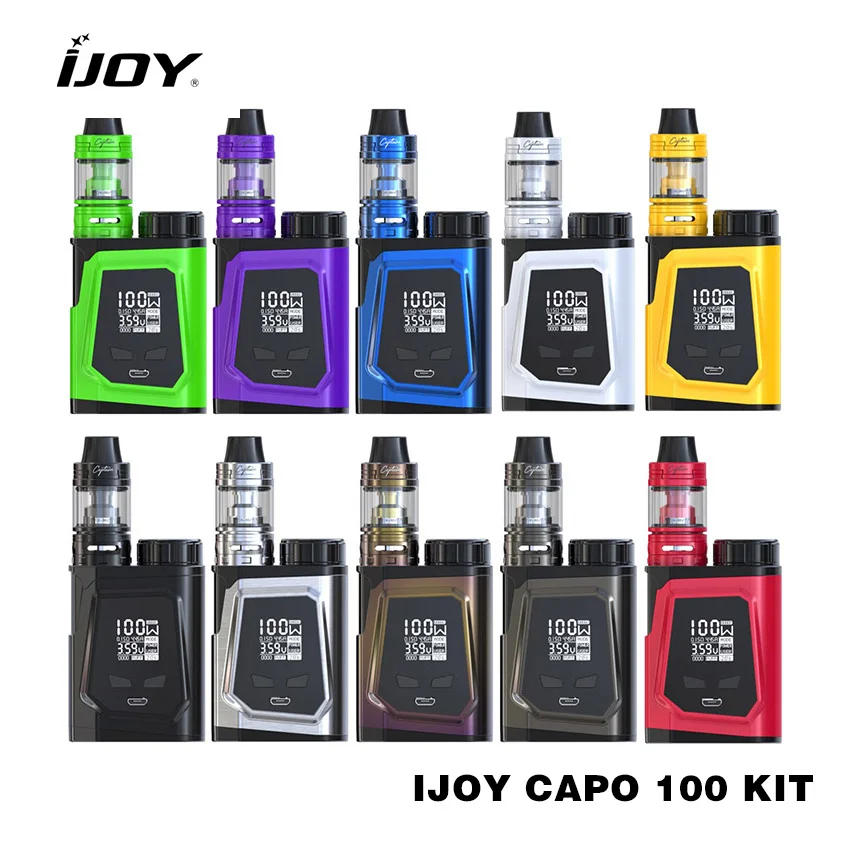 Original Newest IJOY Capo 100 Kit 100W E Sigara CAPO 100 W BOX Mod 3.2 ...