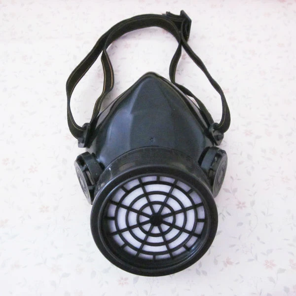 Rave Gas Mask Black