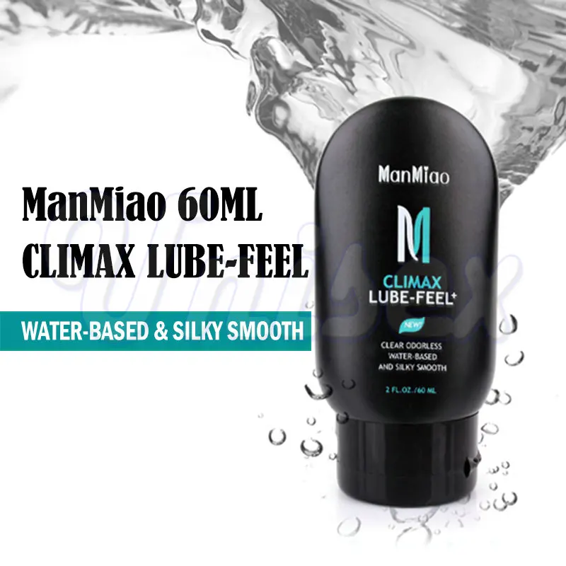 60ml Manmiao Non-toxic Silky Smooth Water-based Climax Lube-feel Clear ...
