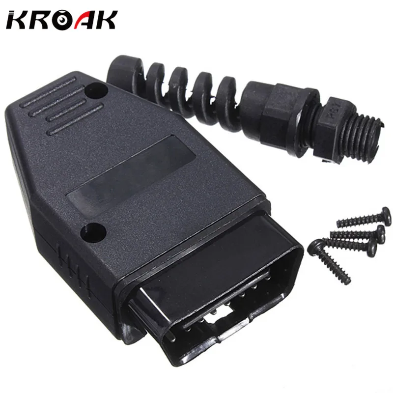 Aliexpress.com : Buy Universal Car Diagnostic Tool OBD Male Plug 16Pin ...