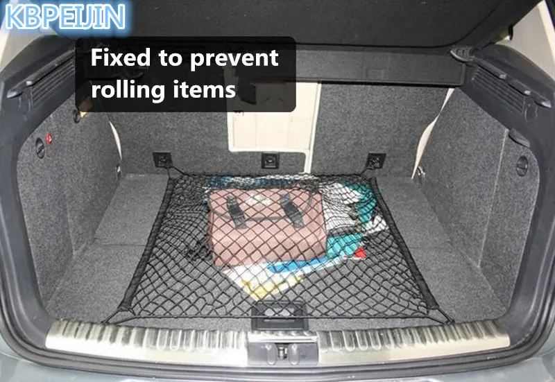 HO Car styling Car boot Trunk net Nylon Stretch Luggage Net For Volvo ...