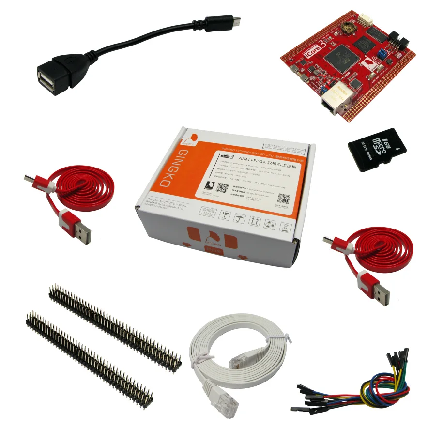 ICore3 ARM FPGA dual core board Ethernet high speed USB STM32F407 industrial control board|board ...