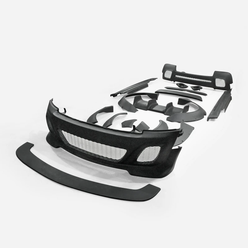 Car Accessories For R56 Mini Cooper S 2014 On LB Style FRP Fiber Glass ...