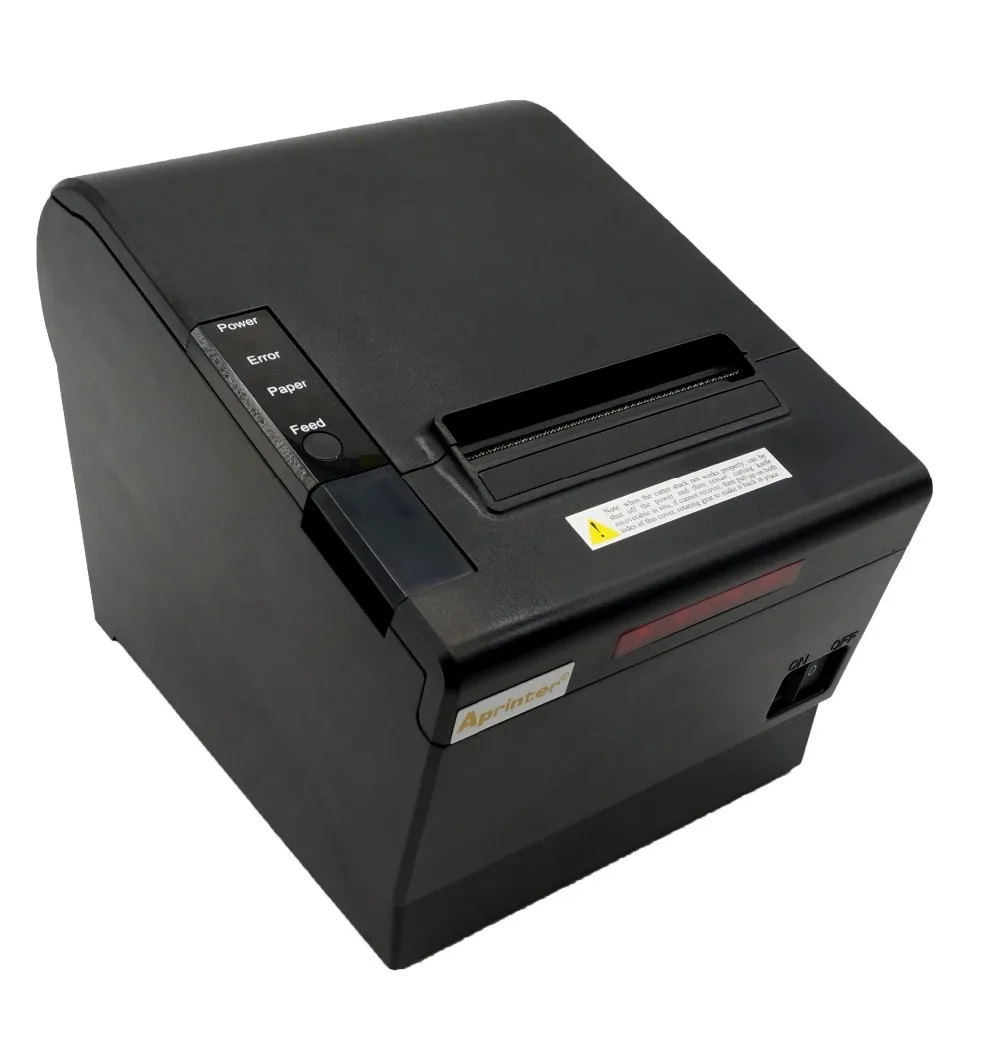 Receipt Pos Printer With Audible And Visual Alarm Support Wifi+usb+lan ...