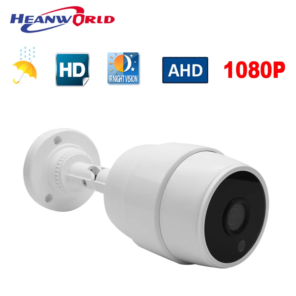 AHD Camera 1080P Outdoor 2MP Surveillance CCTV Camera Waterproof Full ...