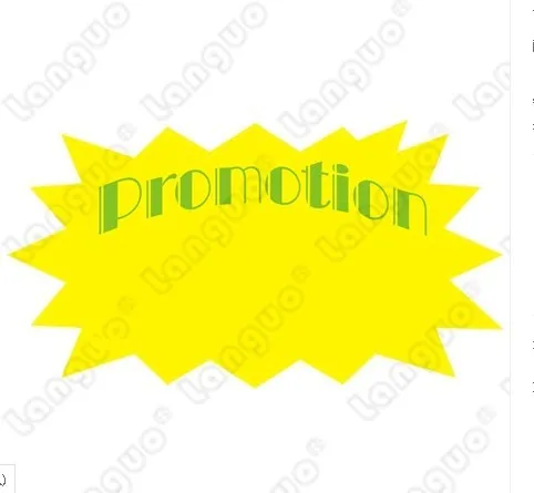 Promotion! Pop Advertising Paper/pop Price Tag/supermarket Explosion ...