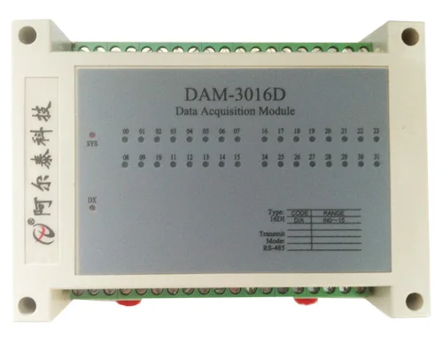 32 ch Isolated Digital Input 32DI Module RS485 Data Acquisition as 50Hz ...