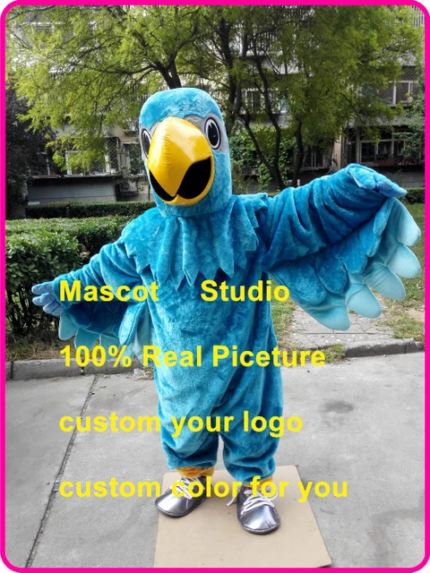 Blue Falcon Mascot