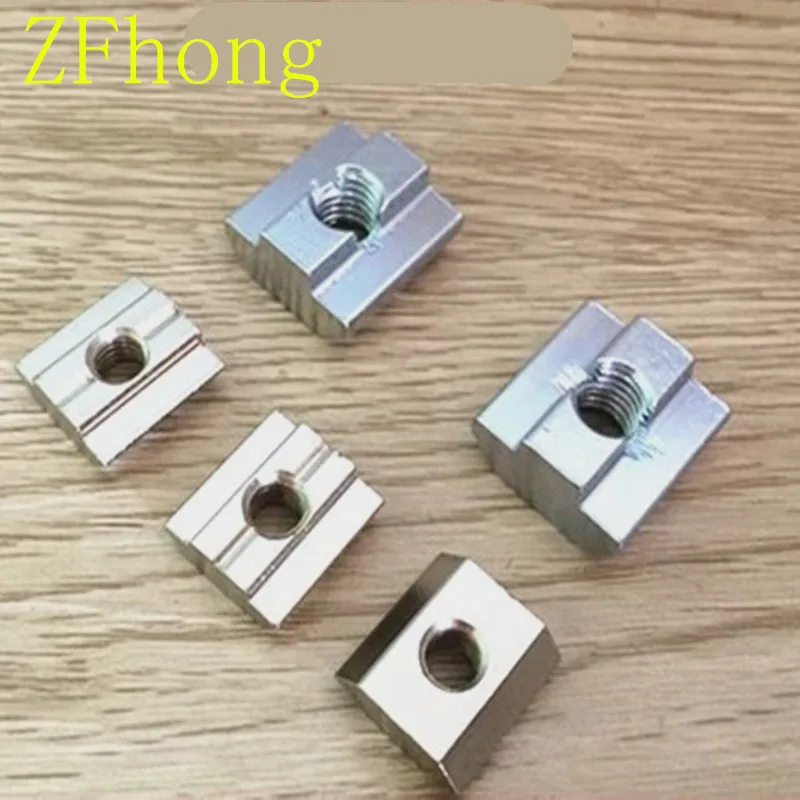 50pcs 20pcs 5pcs Zinc Plate Coated M3 M4 M5 M6 M8 T Block T Sliding Nut ...