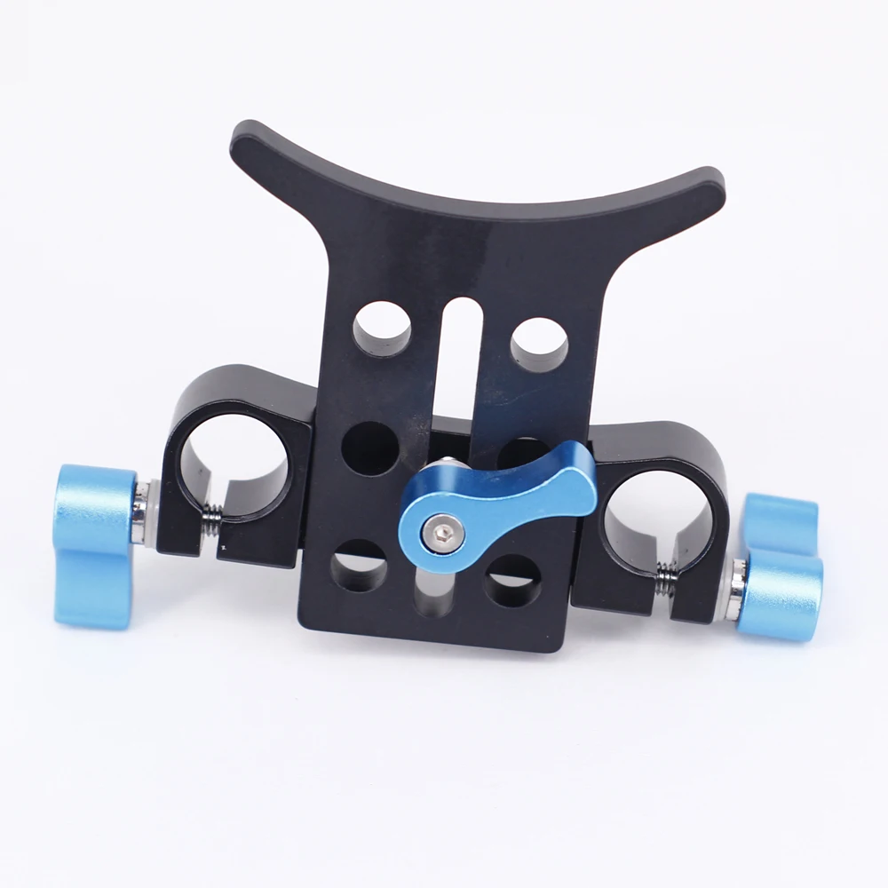 Quick Release Lens Support 15mm Rod Clamp Block Fr Support Rail System ...