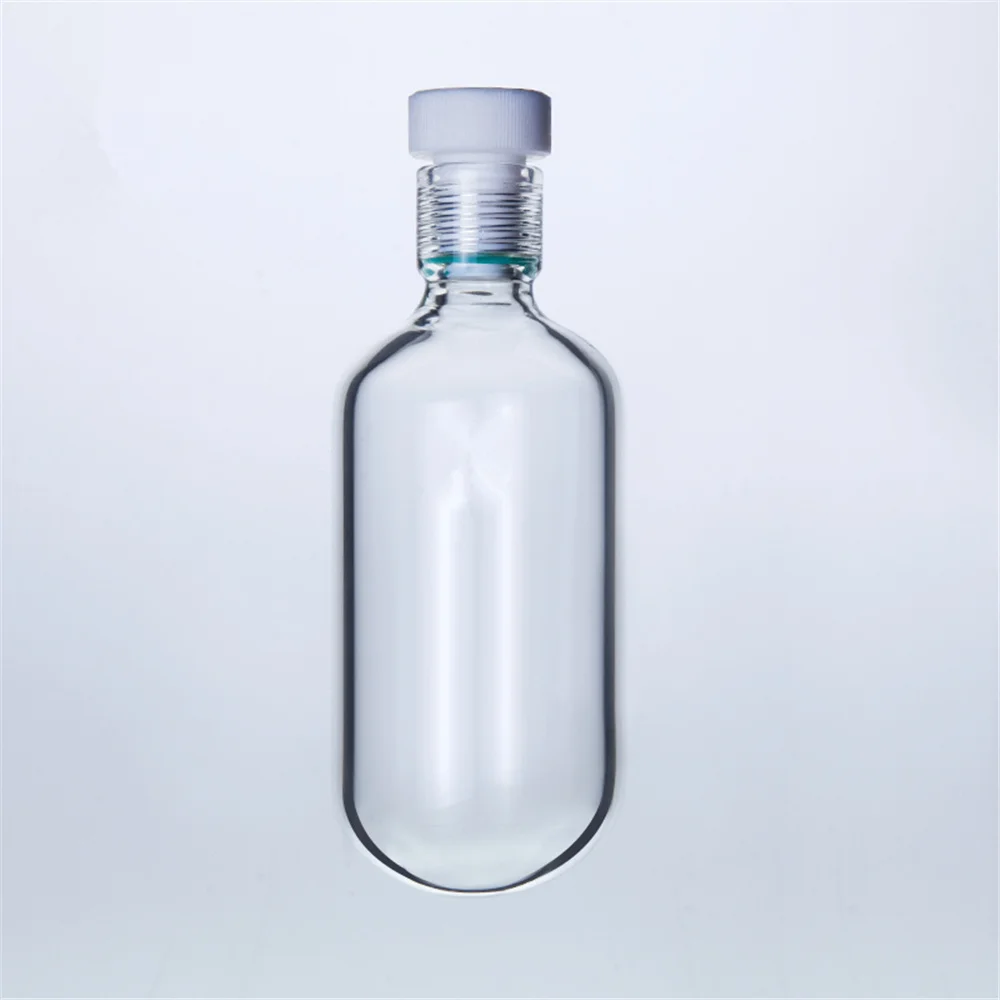 175ml High Pressure Bottle With PTFE Thred,45MMX150MM Heavy Wall Vessel ...