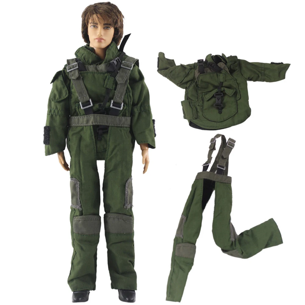 NK Doll Prince Clothes Navy Combat Uniform Marines Outfit For Barbie ...