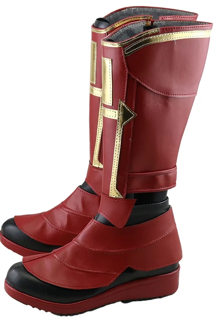 Captain Marvel Ms. Carol Danvers Cosplay Shoes For Women - AllCosplay.com