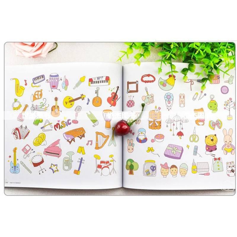 Meng Meng your Q version of the simple 10000 zero-based color pencil ...