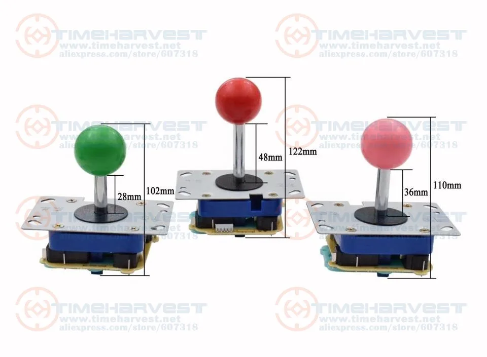 4 pcs EPC Joystick Long shaft electronic circuit PCB joystick with ...
