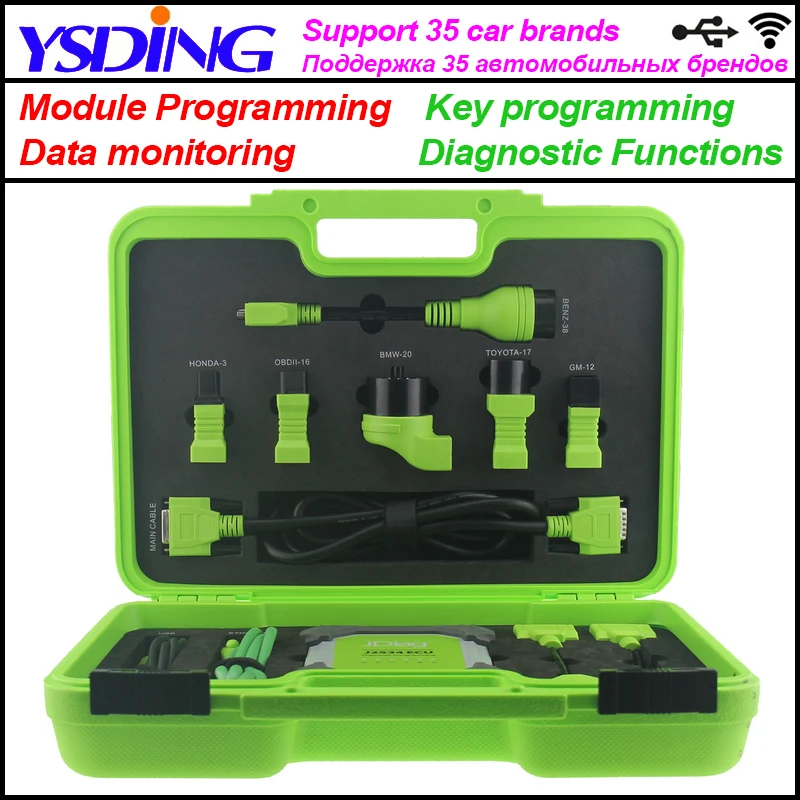 JDiag Elite II Pro J2534 Diagnostic & Ferramenta de programação ECU ...