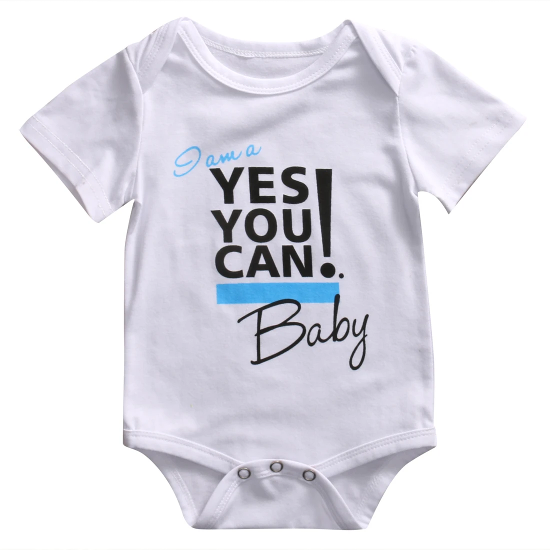 Cotone neonato bambino neonato ragazze clothing lettera di estate tuta ...