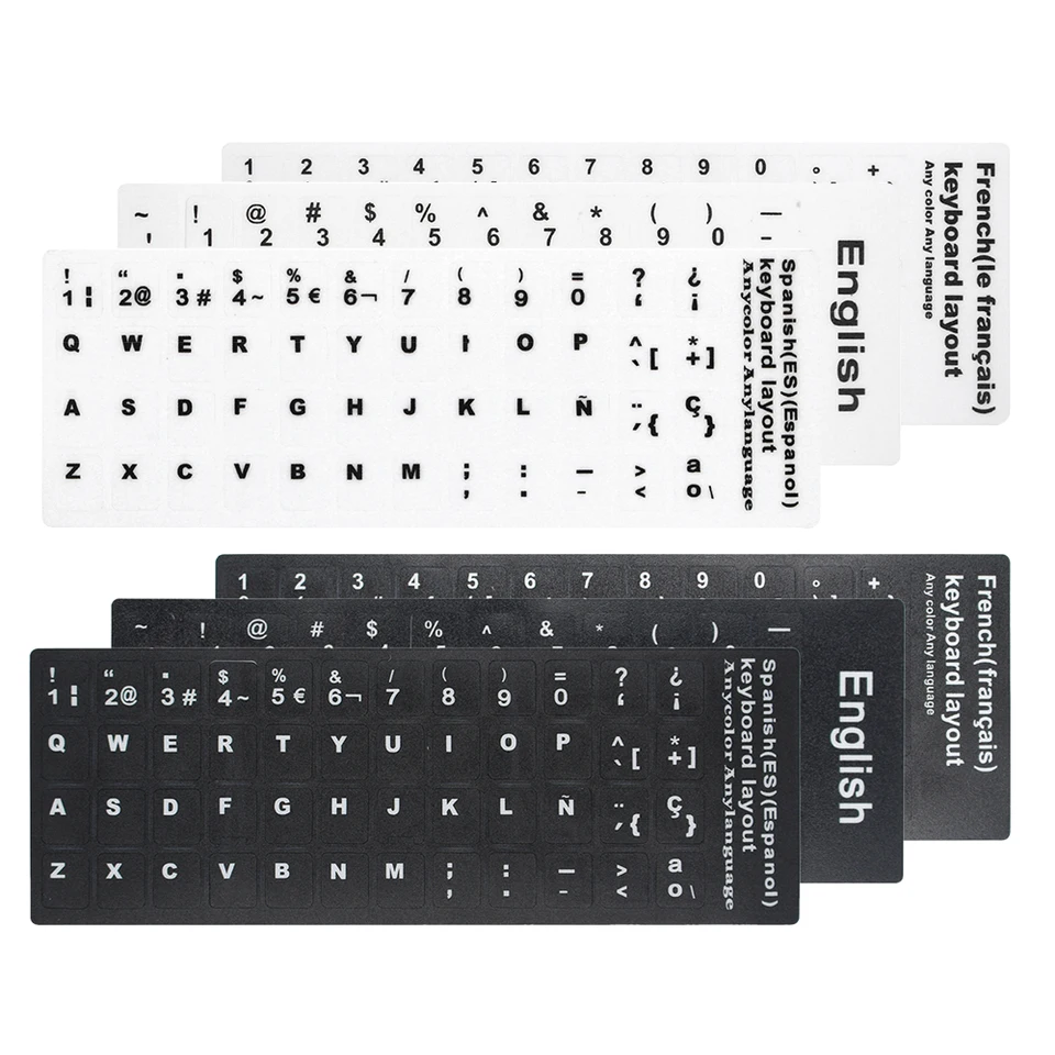 Russian Cyrillic Keyboard Russian Keyboard Stickers[5 In 1],Cyrillic ...