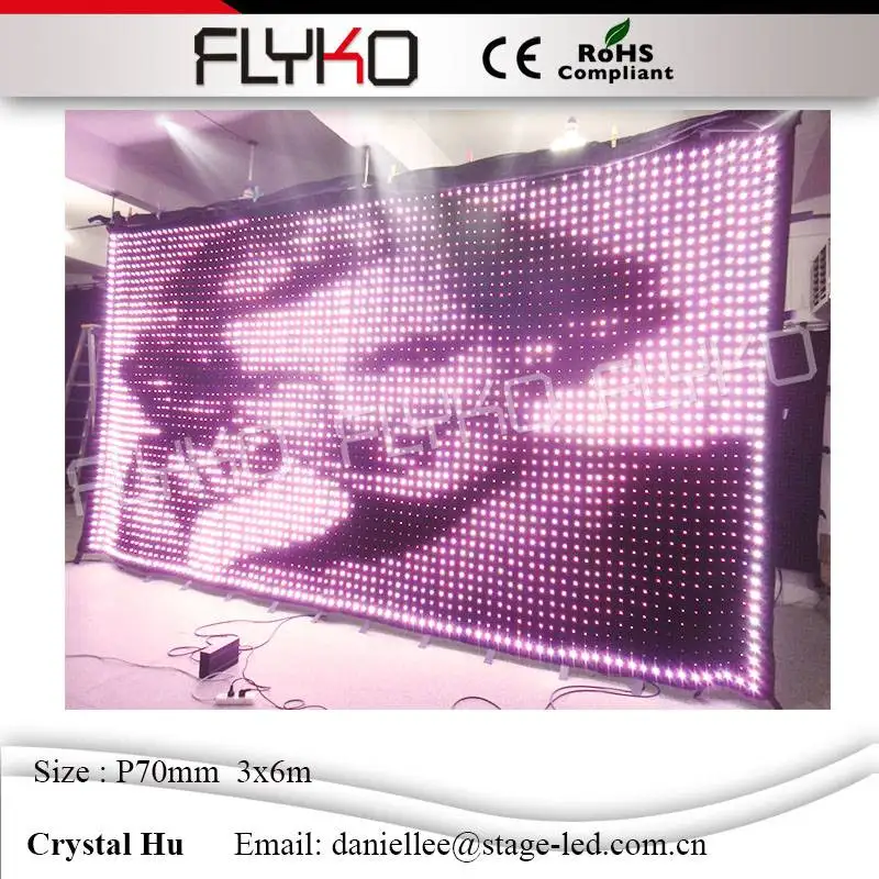 Alibaba led professional p70mm 3x6m flyko flexible attractive cheap ...