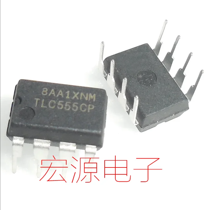 Tlc555 555 Tlc555cp Dip8 Ic Timer Oscillator Single New Original In Integrated Circuits From