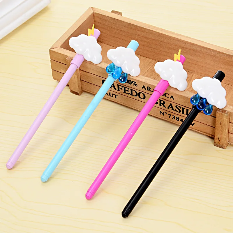 Coloffice Creative cute random color cloud lightning rain drop shape ...