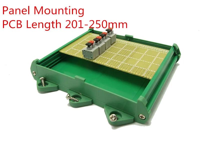 UM100 PCB length range: 201 250mm Panel mounting base PCB housing PCB ...