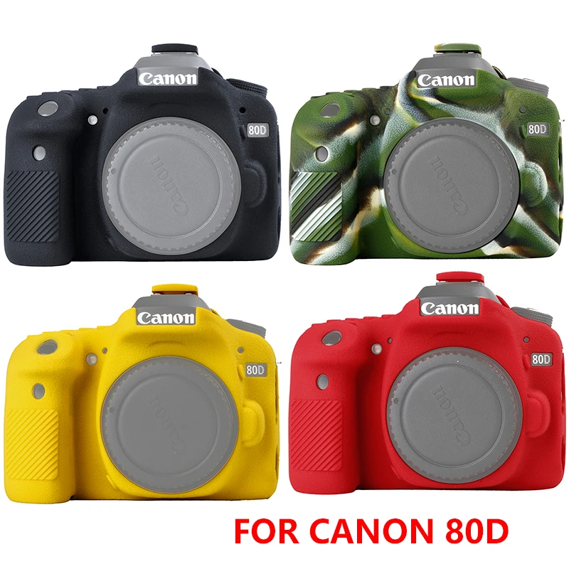 Thicken Antiskid Soft Silicone Rubber Protective Cover Camera Body For ...