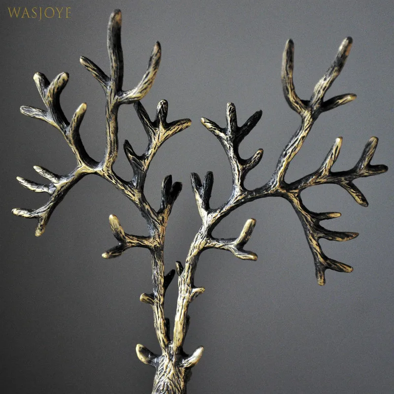 Новые скандинавские ювелирные изделия с оленьими рогами дисплей рамка ...