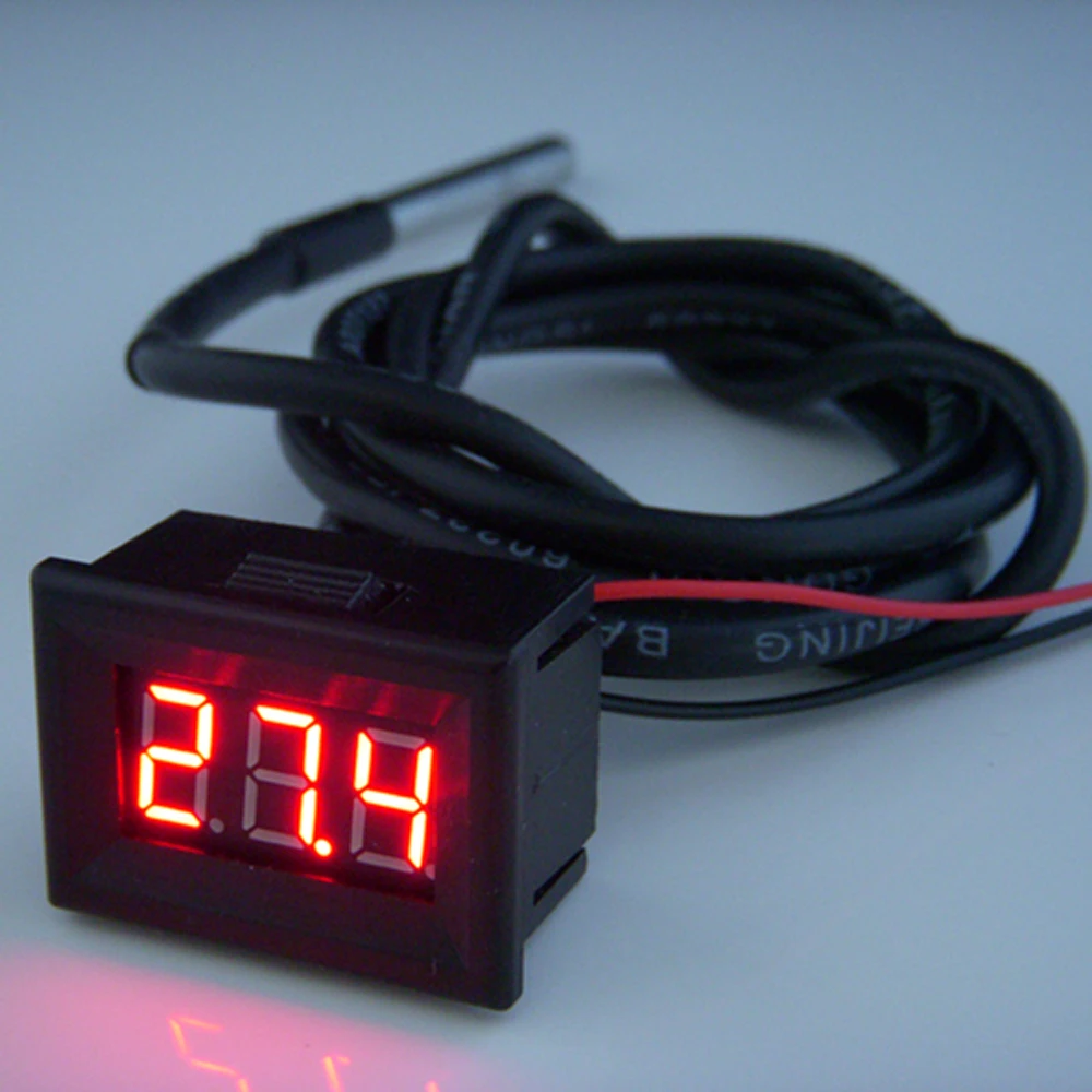 0-56-DC-12V-24V-RED-Led-Digital-Thermometer-55c-to-125c-Temperature ...
