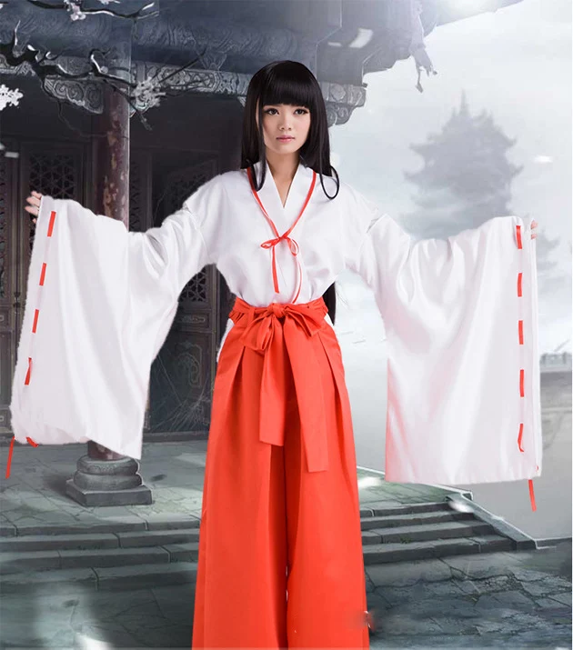 Japanese Religious Temple Asakusa Shrine Miko Adult Cos Anime Maid ...