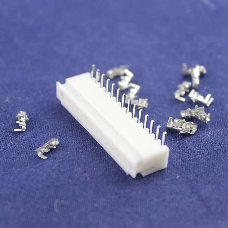 20 sets 14pin Right angle 2.54mm Pitch Terminal / Housing / Pin Header ...