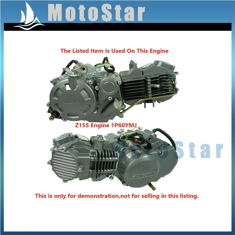 XLYZE Zongshen Z155 Engine Head Assy for 150cc 160cc Chinese Pit Dirt ...