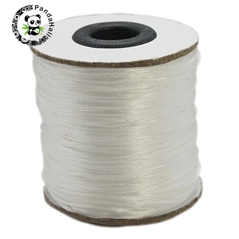 pandahall 1 Roll 1mm Nylon Thread Sewing Jewelry Cord for Braided ...