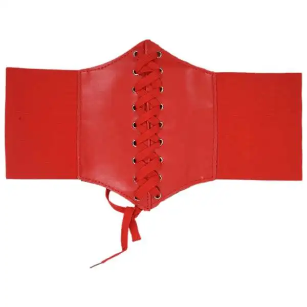 2017 NEW Fashion Women Wide Waist Waistband Belt Corset Elastic Waspie ...