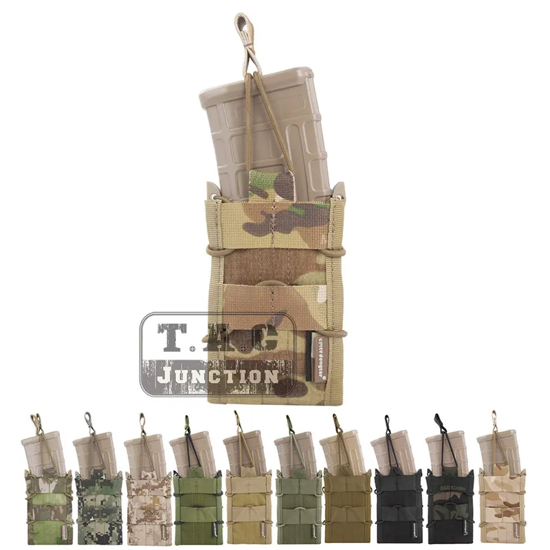 Emerson Single Stack Modular Pouch 5.56 M4 M16 AR15 SR52 P-MAGS M1A1 G3 ...
