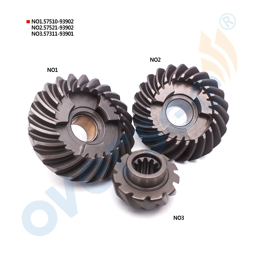 OUTBOARD GEAR SET 57510-93902 57521-93902 57311-93901 For Suzuki ...