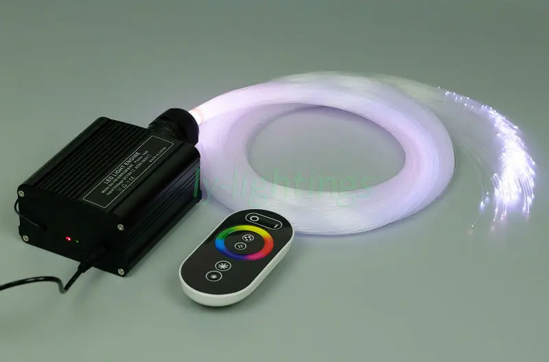 Lámpara de techo de fibra óptica de estrella, fuente de luz led rgb con ...