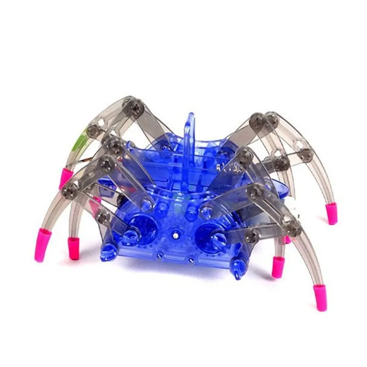 DIY Spider Robot Baby Kid Model Birthday Gift Electric Spider Robotic ...