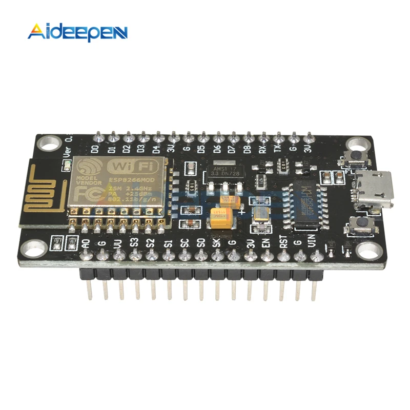 1Pcs ESP8266 CH340G CH340 G NodeMcu V3 Wireless WIFI Module Connector ...