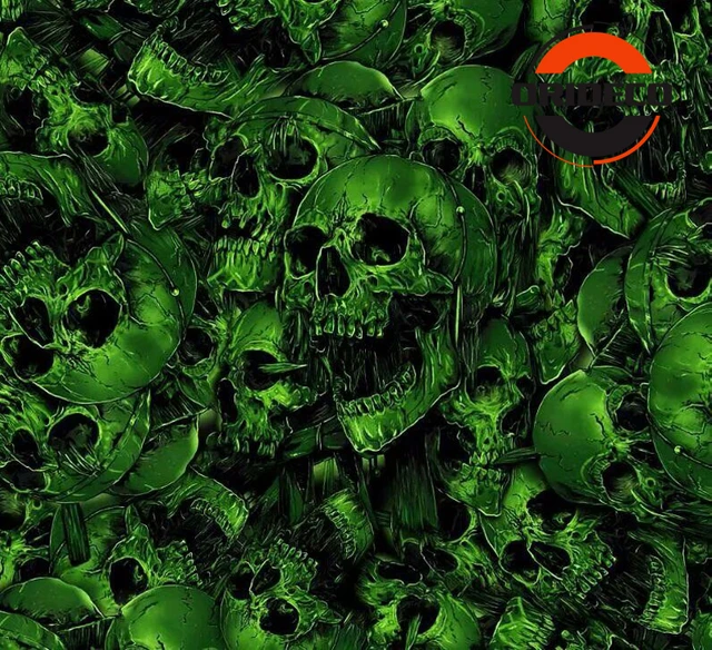 Cool Green Skull Wallpapers