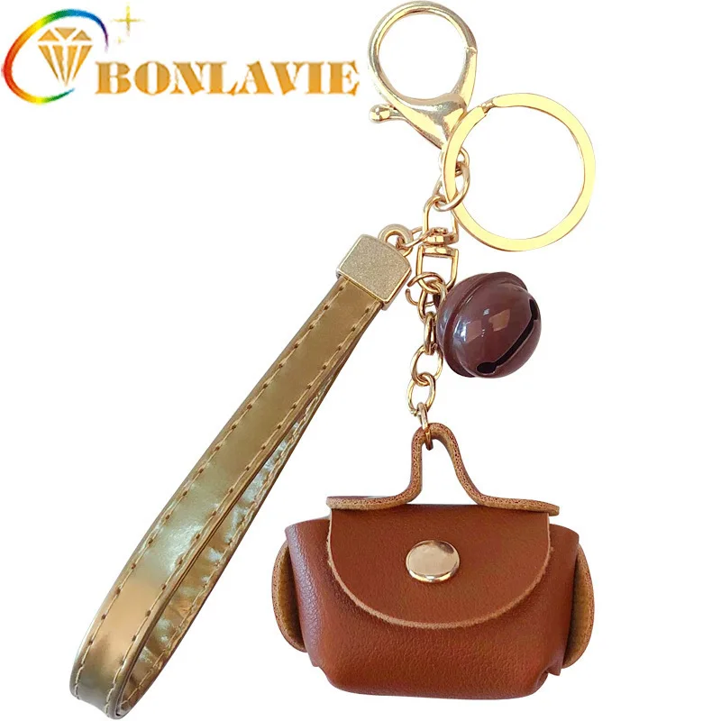 Originality Exquisite PU Leatherwear Bag Automobile Keychain Men And ...